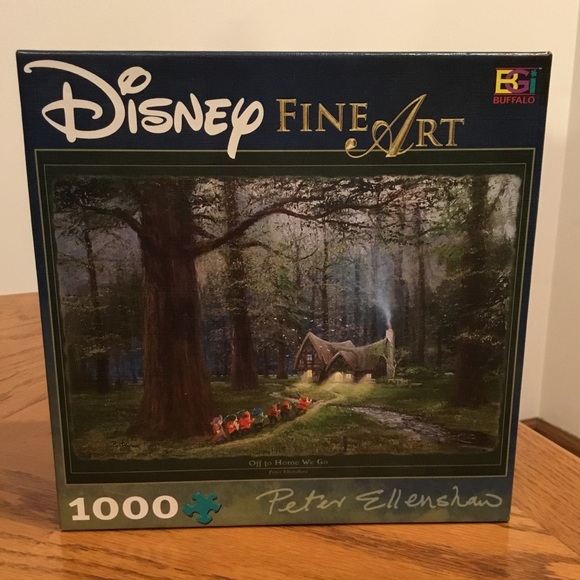 Disney | Games | Disney Fine Art Snow White And The Seven Dwarfs 00 ...